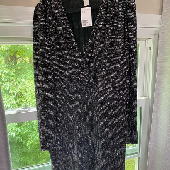 H&M | Dresses | Hm Glitter Bodycon Dress | Poshmark